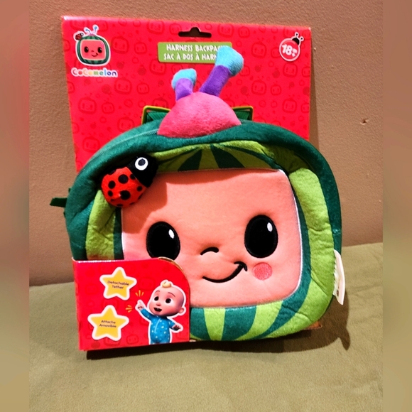 cocomelon | Other | Nwt Cocomelon Harness Backpack With Detachable ...